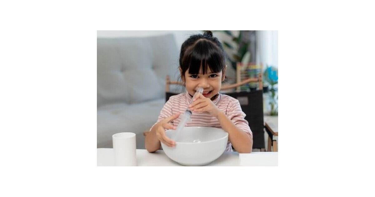 Lavagem nasal infantil: aprenda a técnica correta